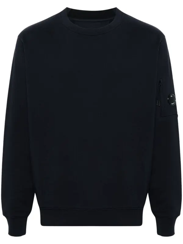 C.P. COMPANY Lens-detailed Sweatshirt - Blue