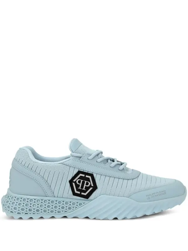 Philipp Plein Runner Hexagon Sneakers - Blue