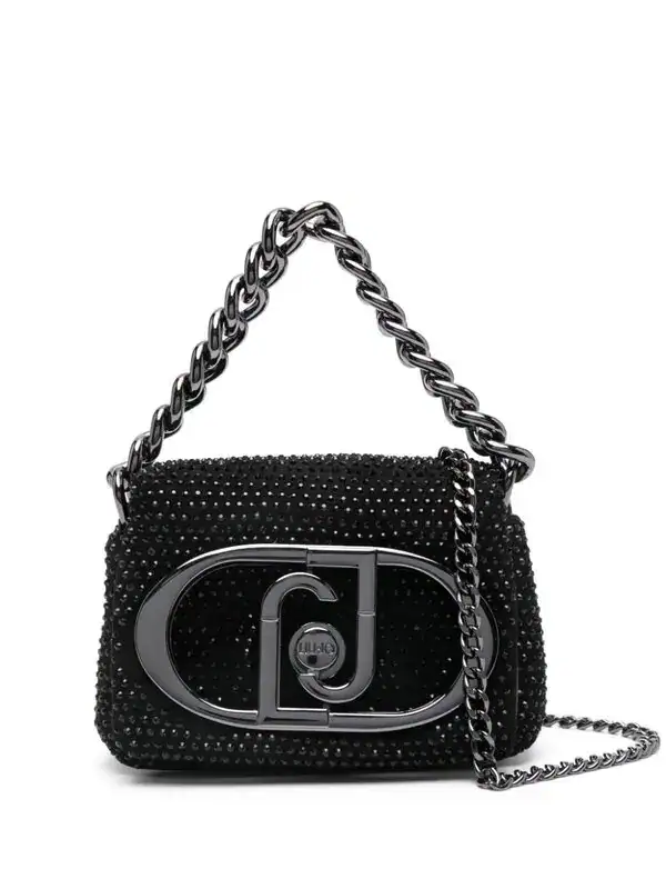 Liu Jo Lapuffy Mini Crossbody Bag - Black | Editorialist