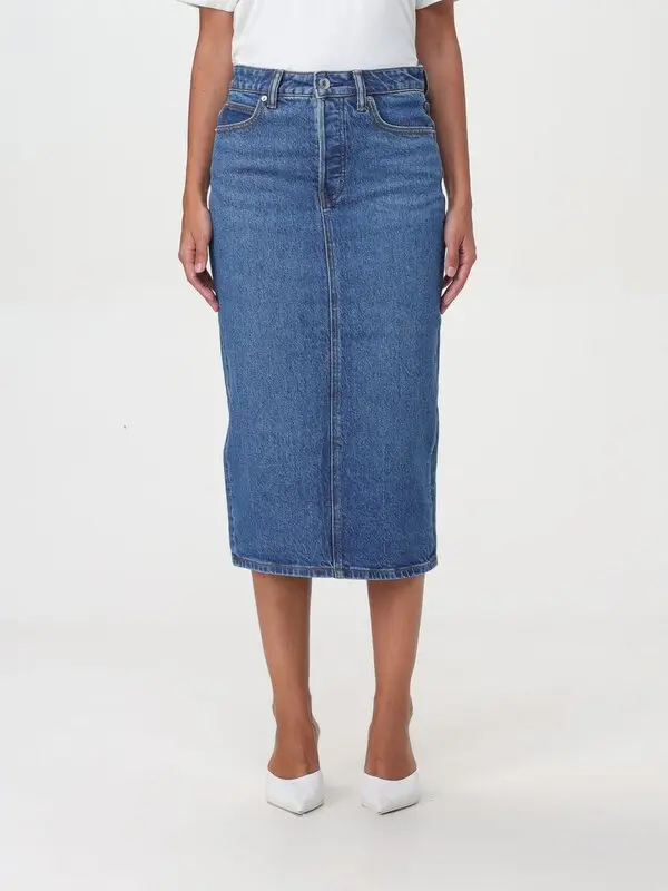 Alexander Wang Denim Skirt - Blue