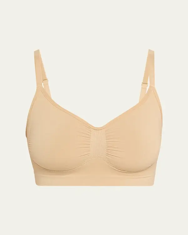 SKIMS Seamless Sculpt Pullover Bra - Clay