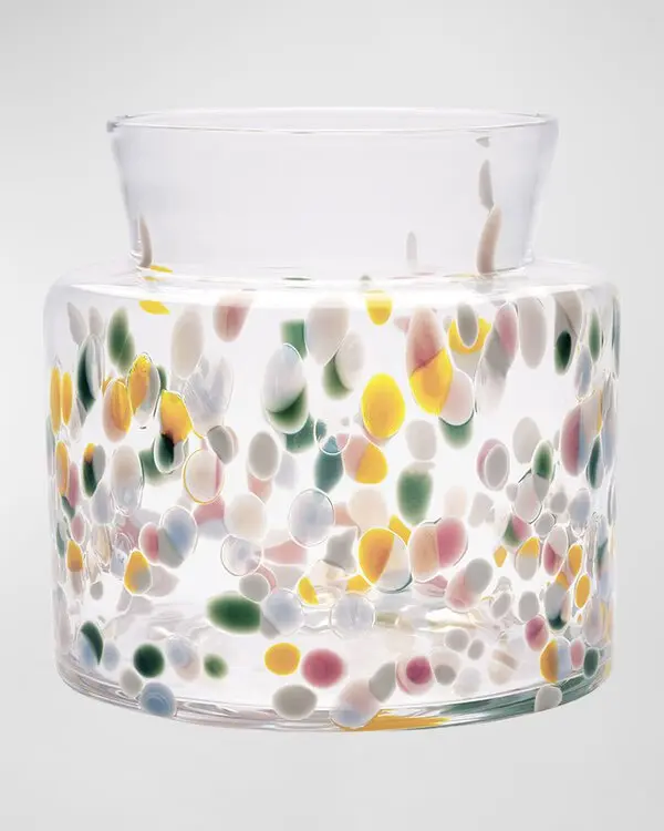 KOSTA BODA Meadow Wide Vase - Spring