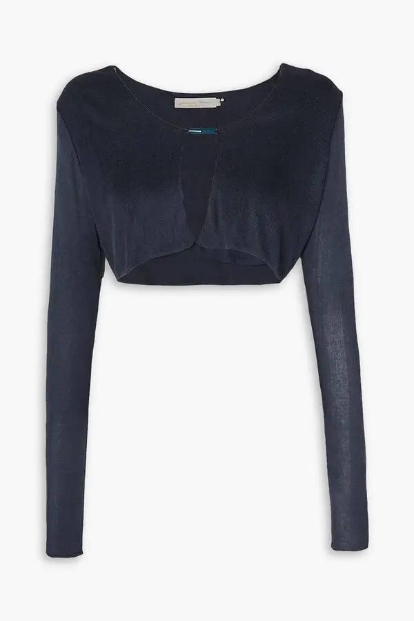 Savannah Morrow Birdie Cropped Bamboo Top