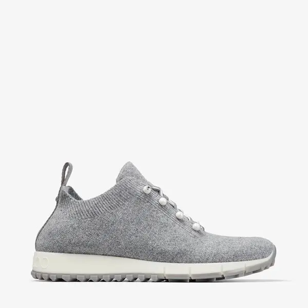JIMMY CHOO Veles Knit Trainers - Ash Mix