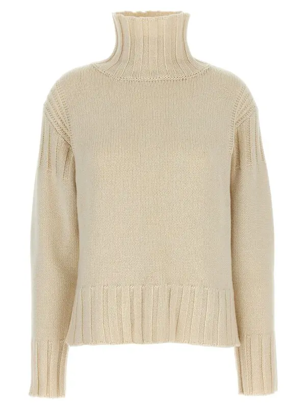 JIL SANDER Ribbed Cashmere Sweater