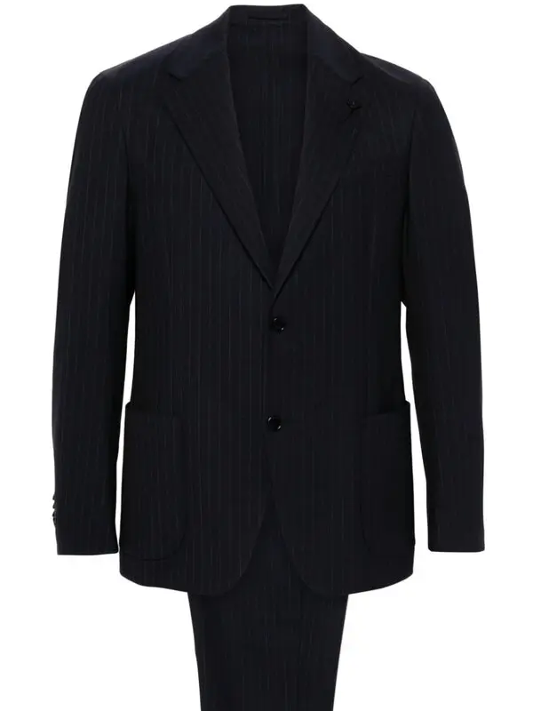 LARDINI Pinstriped Suit