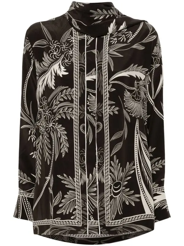 F.R.S FOR RESTLESS SLEEPERS Botanical Print Shirt