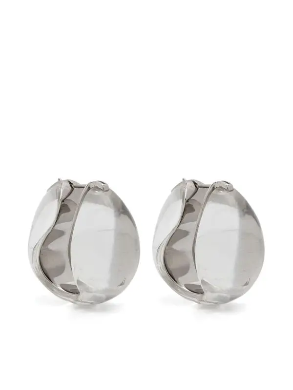 Coperni Logo Hoop Earrings