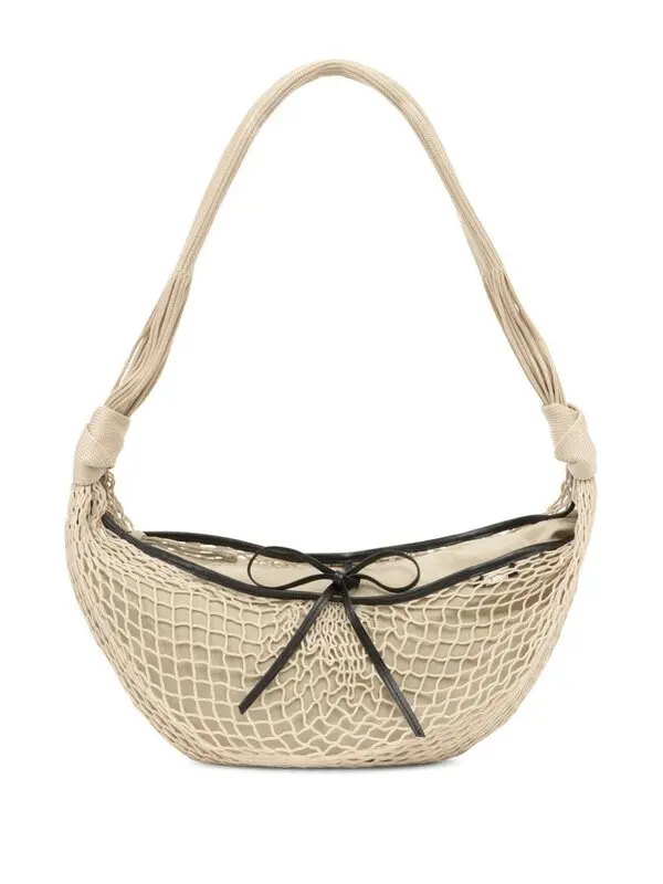 LEMAIRE Croissant Filt Shoulder Bag - Neutrals