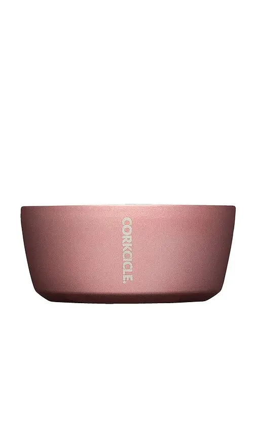 CORKCICLE Dog Bowl 16oz In Rose