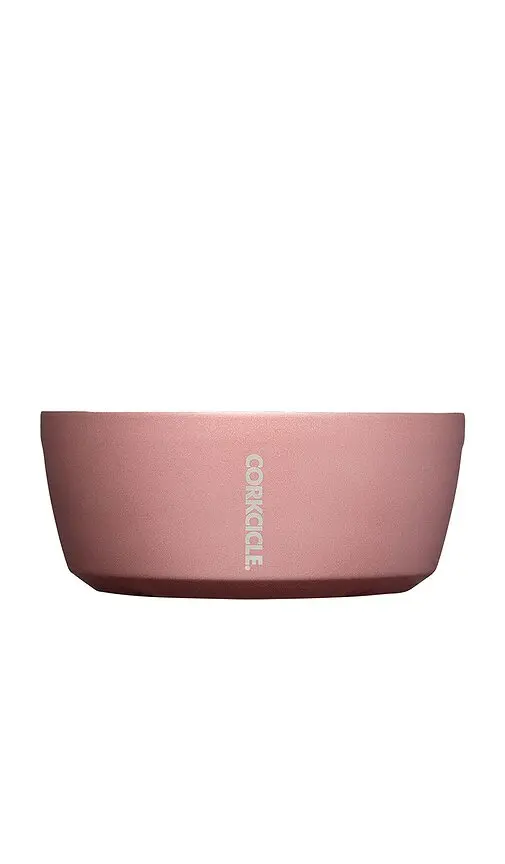 CORKCICLE Dog Bowl 32oz In Rose
