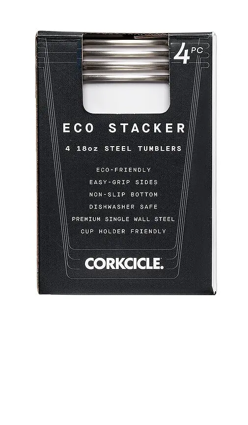 CORKCICLE Eco Stacker 4 Pack In White