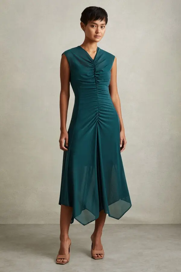 sun gleam jersey midi dress Remy Jersey Midi Dress Pink / S main image 0
