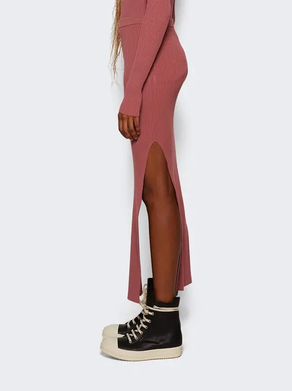 Rick Owens Sacri Knitted Skirt