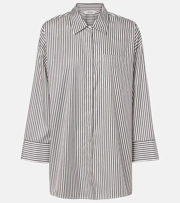 Max Mara Fano Striped Blouse