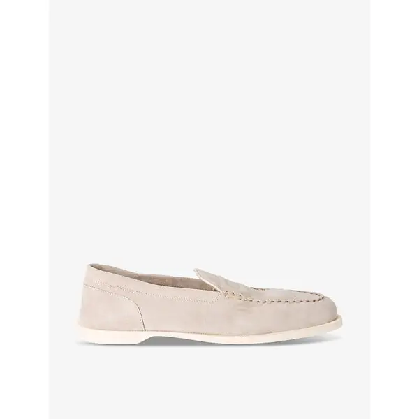 John Lobb Pace Suede Loafers