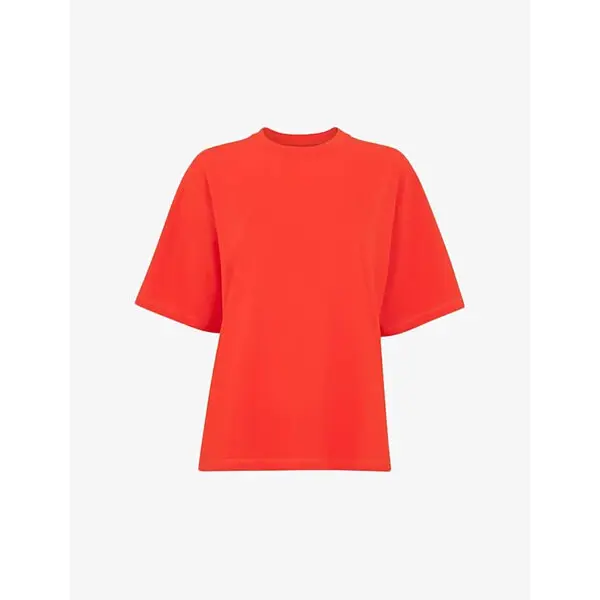 Whistles Relaxed-fit Cotton T-shirt
