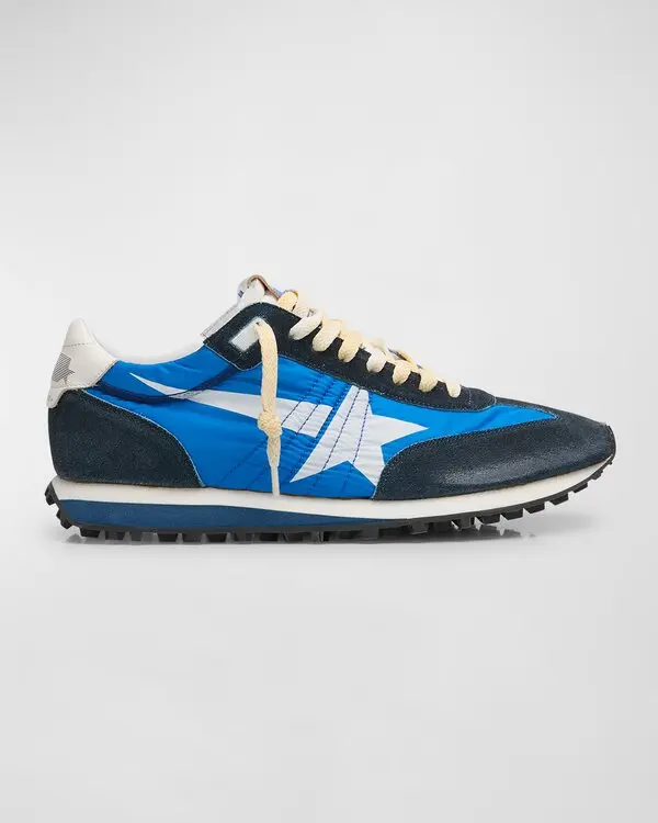 Golden Goose Marathon Low-top Sneakers - Royal Blue
