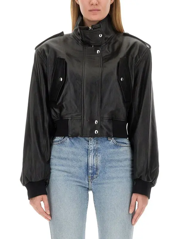 Buy Khaite Jacket The Kember - Black At 33% Off | Editorialist