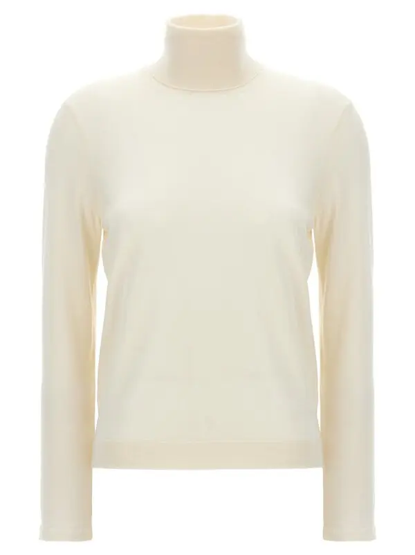TOM FORD Silk Cashmere Turtleneck Sweater - White