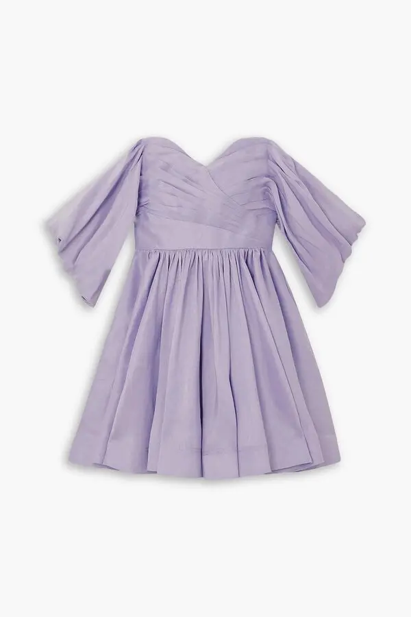 a line scoop neck chiffon dress Elegant Long A-line Scoop Neck Chiffon Backless Bridesmaid Dress With Slit