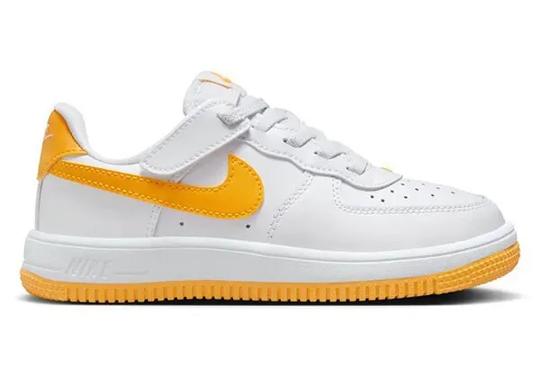 Nike Force 1 Low Easyon Sneakers - White/university Gold