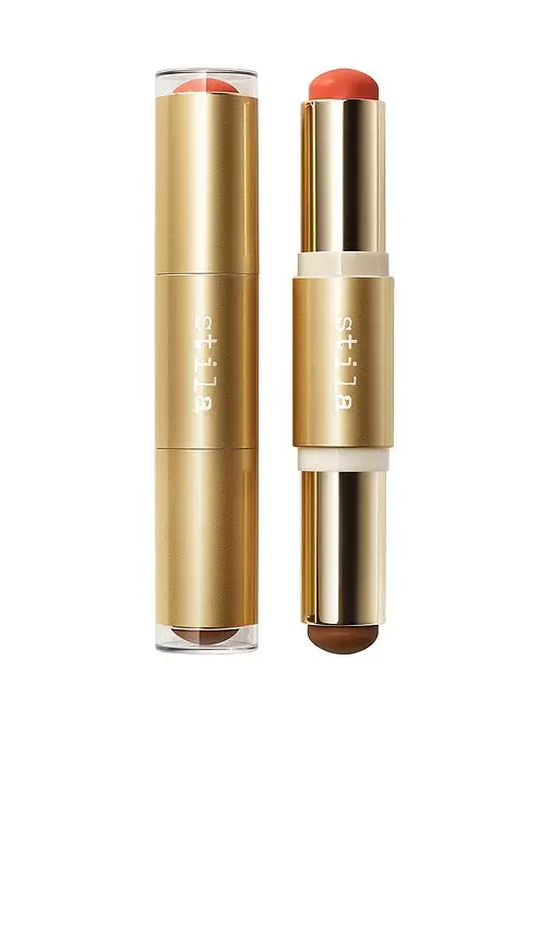STILA Blush & Bronze Hydro-blur Cheek Duo - Papaya & Tan