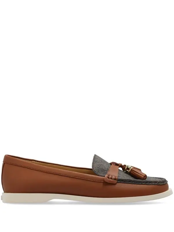 Michael Kors Kiernan Jacquard-motif Loafers