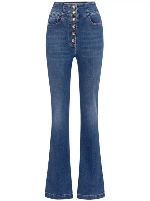 Elisabetta Franchi Bell-bottom Jeans