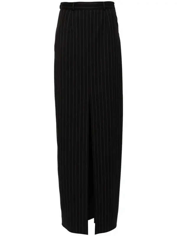 STYLAND Pinstriped Maxi Skirt