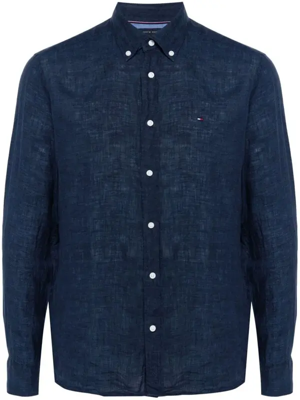 Tommy Hilfiger Dyed Linen Shirt