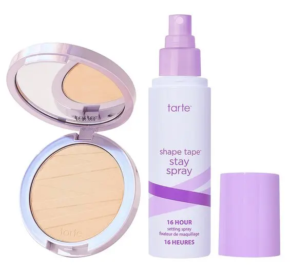 TARTE Face Tape Pressed Powder With Stay Spray Setting Spray - One-color