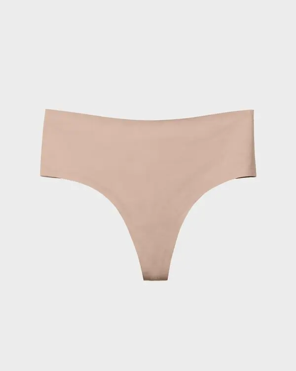 EBY Seamless High Waisted Thong Panties