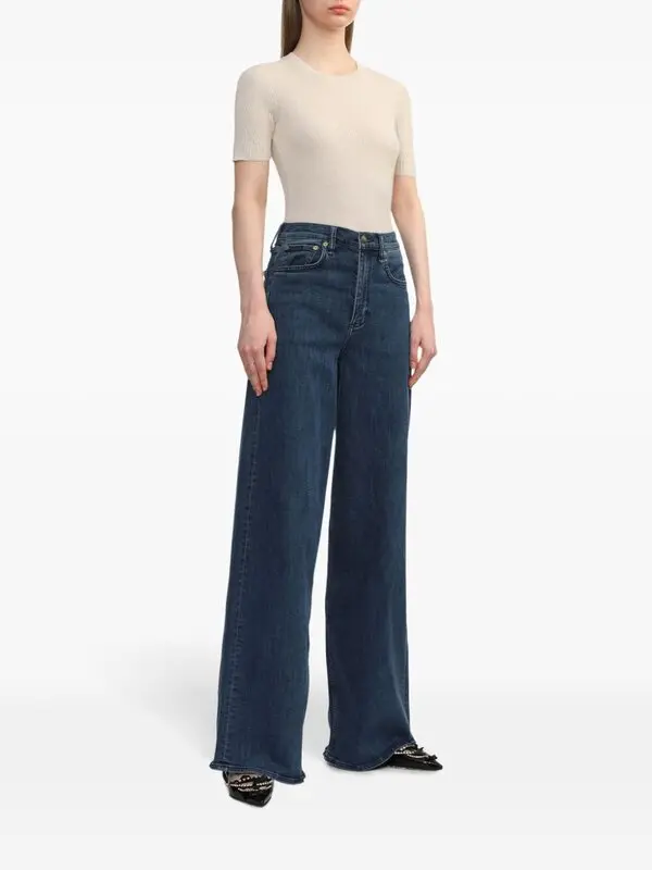 Rag & Bone Ribbed-knit T-shirt