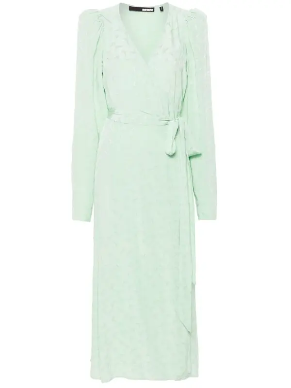 Remain Birger Christensen Jacquard Midi Dress