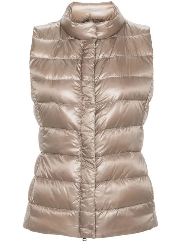 Herno Giulia Gilet - Brown