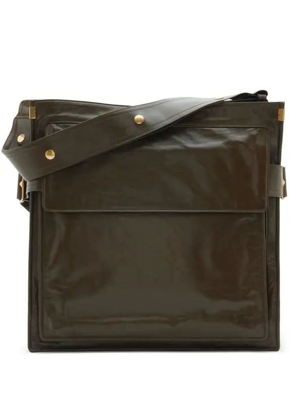 バッグ BURBERRY Medium Trench Tote Burberry Medium Trench Tote Bag In Green - 49% Off