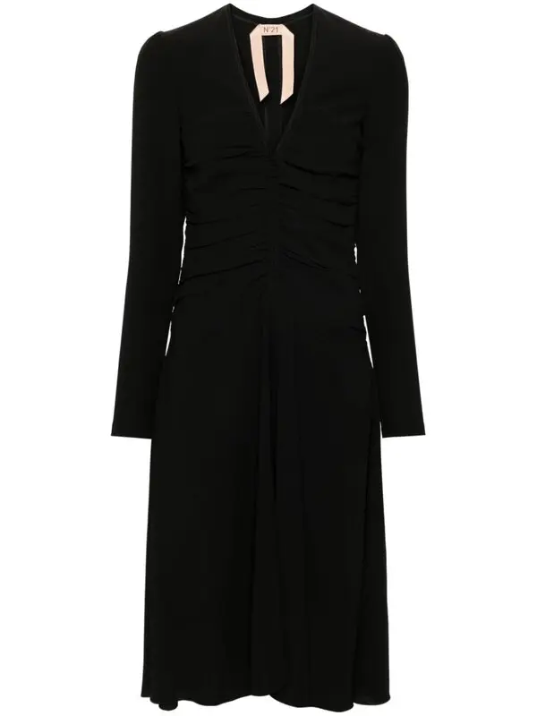 N°21 Draped Midi Dress
