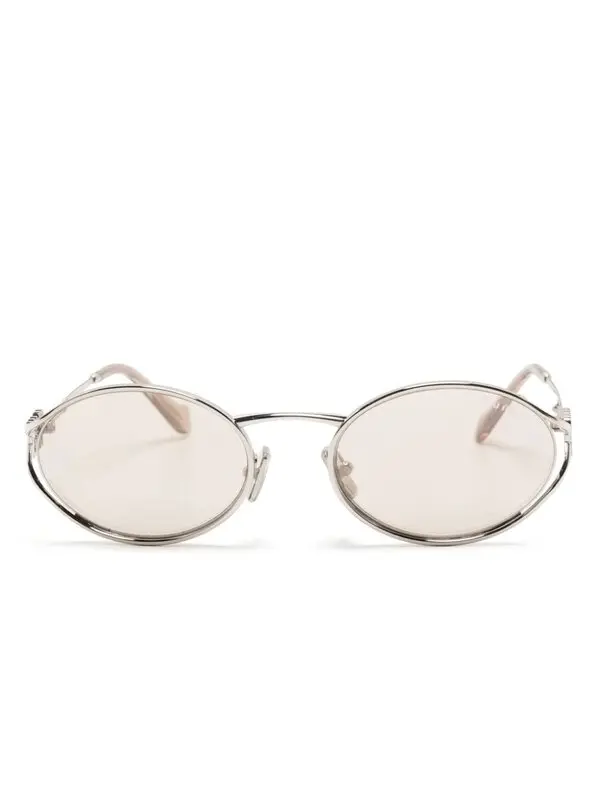 Miu Miu Oval-frame Sunglasses