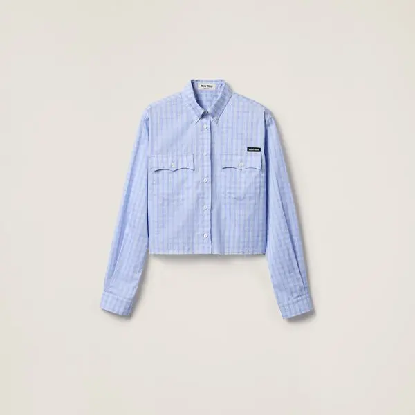 Miu Miu Checked Shirt