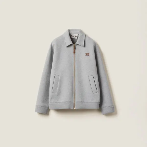 Miu Miu Jersey Blouson Jacket