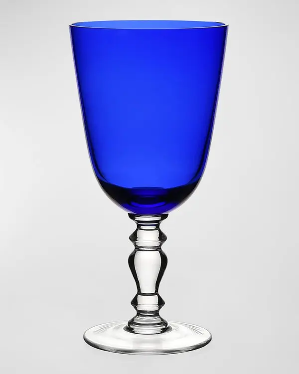 WILLIAM YEOWARD CRYSTAL Fanny Goblet, Blue - One-color