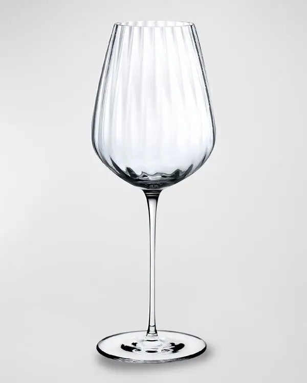 NUDE Round Up Set Of 2 White Wine Glasses - Clear