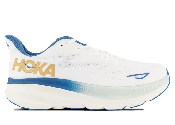 Hoka One One Clifton 9in - Frost/gold