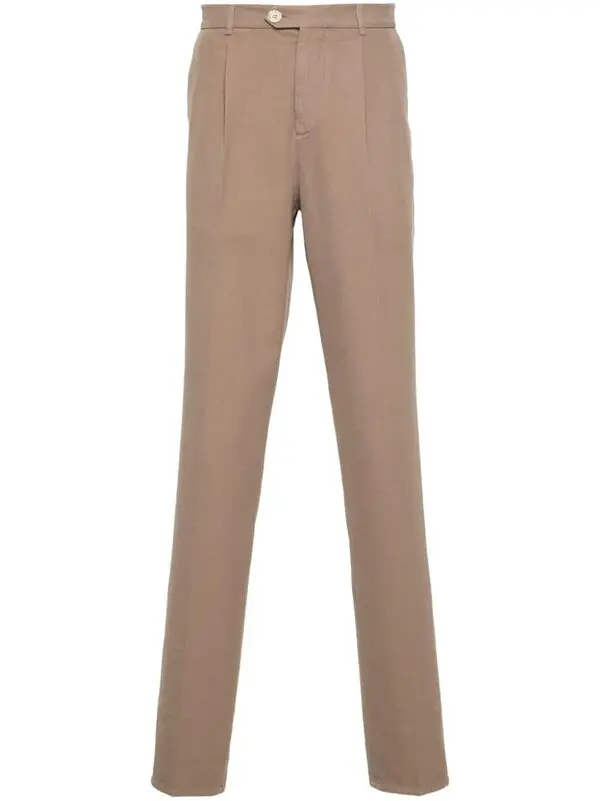 Brunello Cucinelli Pressed-crease Trousers