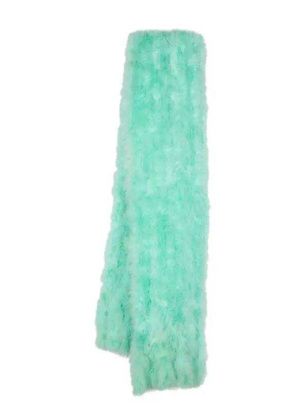 N°21 Turkey-feather Scarf - Green