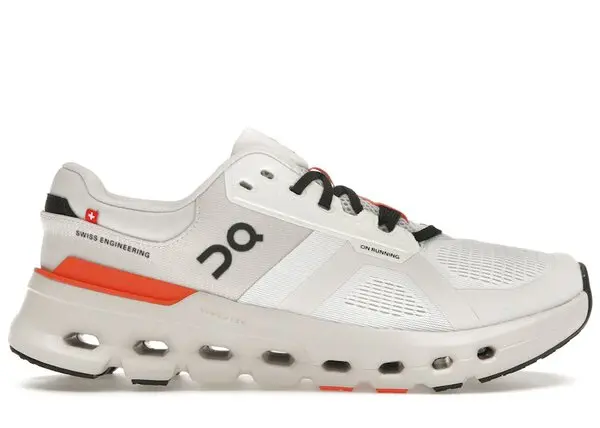 On Cloudrunner 2in Athletic Sneakers - White/sand