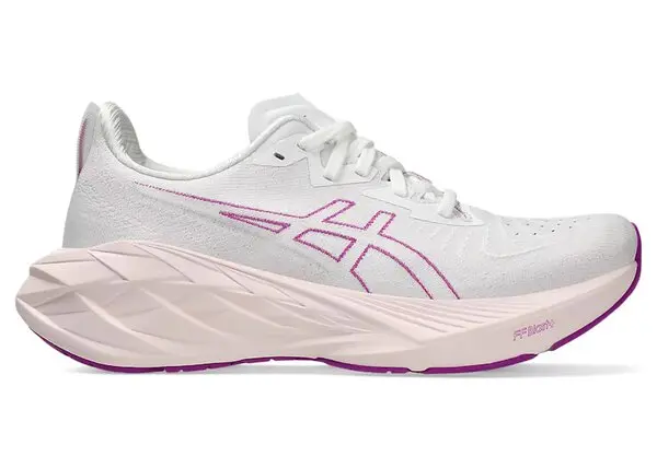 Asics Novablast 4 Athletic Sneakers - White/soothing Sea
