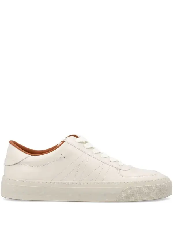 Moncler Monclub Leather Sneakers - White