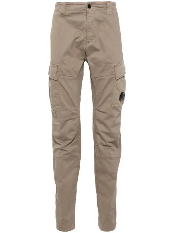 C.P. COMPANY Lens-detail Sateen Cargo Trousers